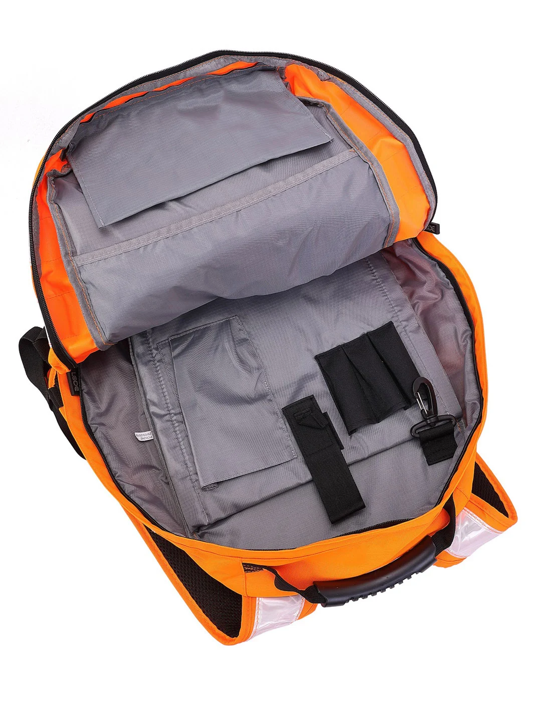 Hi-vis Reflective Utility Safety Backpack - Heavy Duty