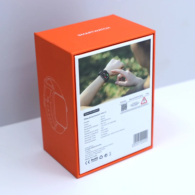Custom Luxury Electronic Smart Watch Packaging Paper Box