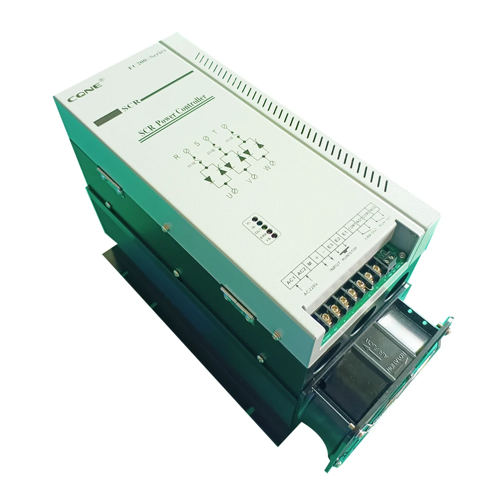 3 Phase 380VAC 200A SCR Power Controller Voltage Regulator 0-10v 4-20mA ...
