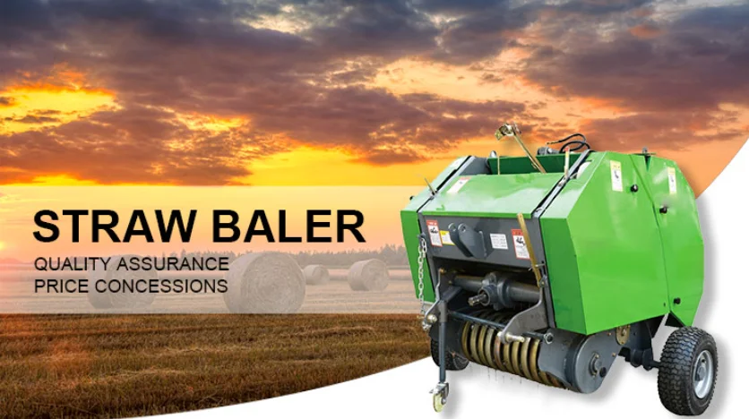 3 Point Tractor Mounted Pto Mini Round Hay Straw Baler Machine With Ce ...