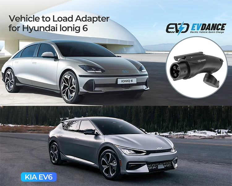 Type1 V2L EV Adapter Connector - J1772 Socket for MG Ioniq 5 6 MG4 ...