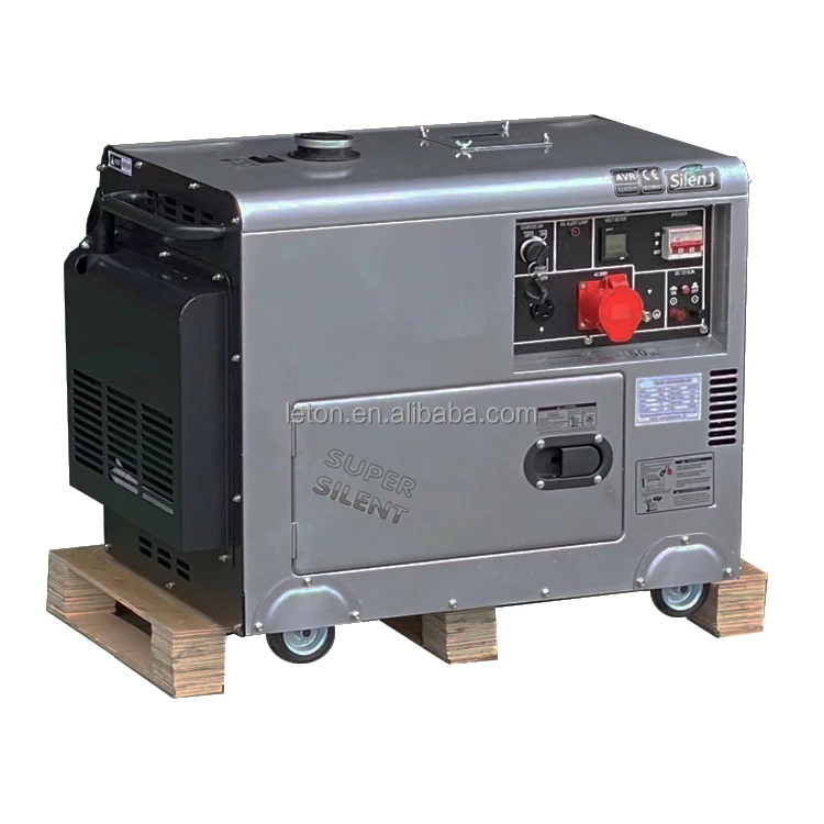 Silent Type Diesel Generators - 4kw to 7kw Power Solutions
