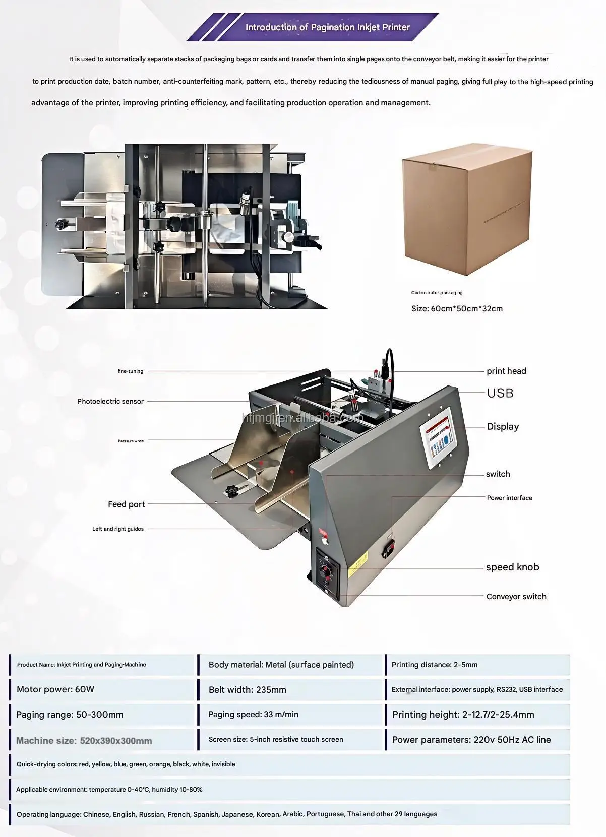 Page Numbering Machine,automatic Paging Machine,automatic Paper ...