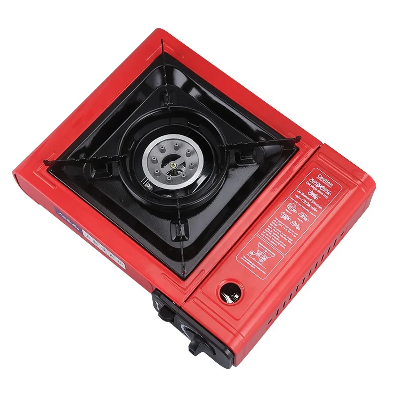 Outdoor Aluminum Portable Butane Gas Stove Mini Camping Gas Stove With ...