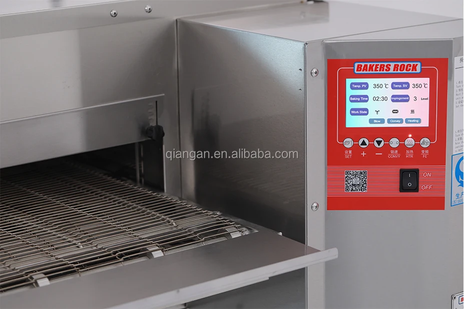 18 '' Variable air Power Impingement Electric Conveyor Pizza Oven for ...