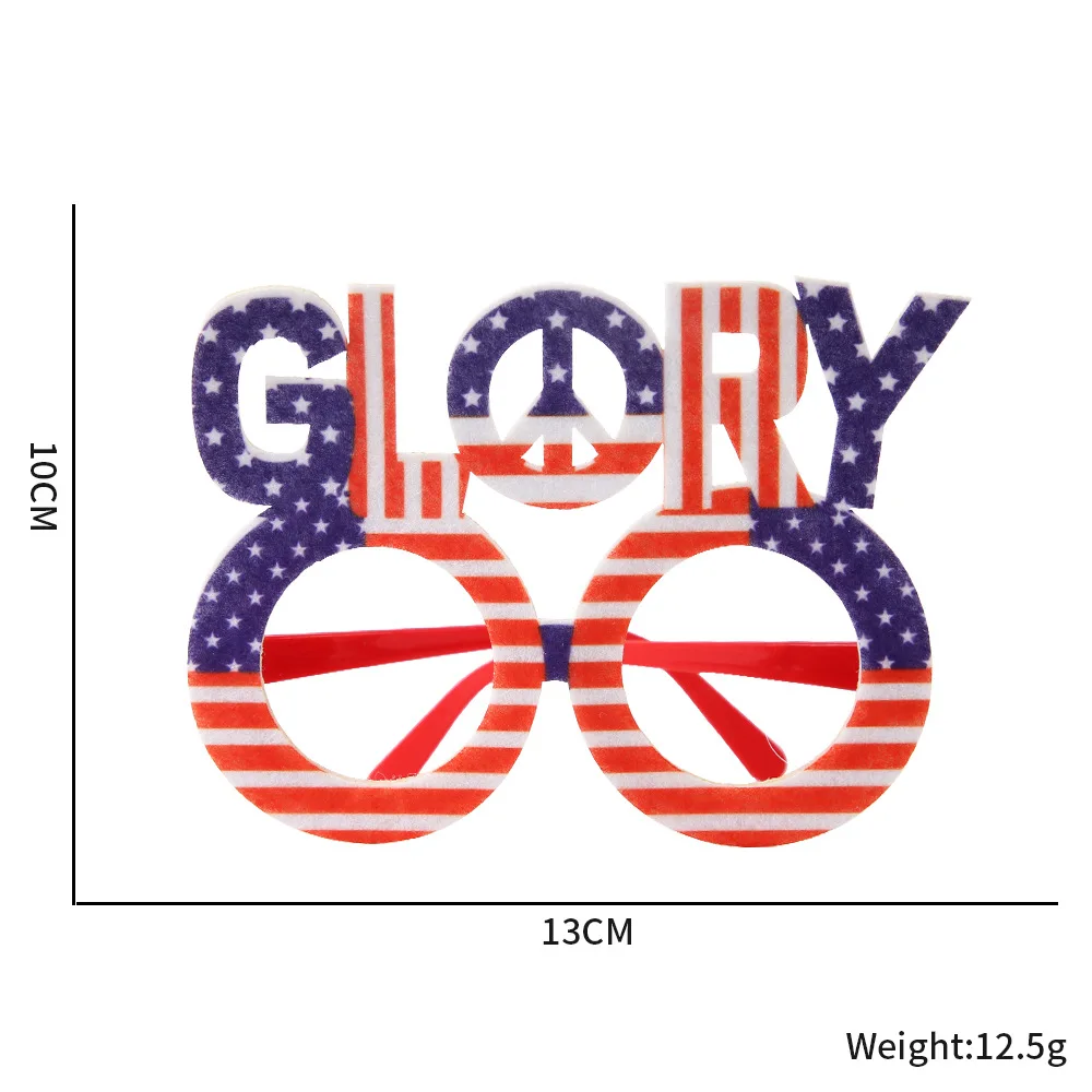 Custom American Flag Glasses Usa Patriotic Party Sunglasses Masks Cool ...
