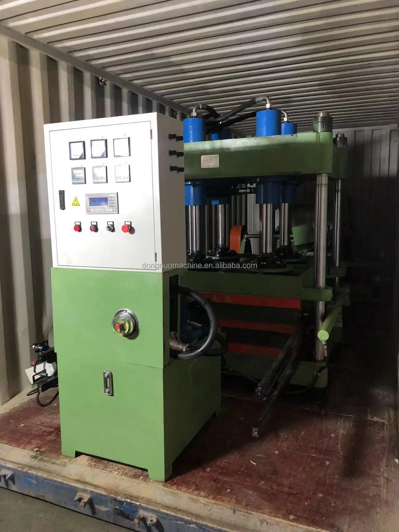 Hot Automatic Rubber Tile Paver Making Machine with Vulcanizer Pump as ...