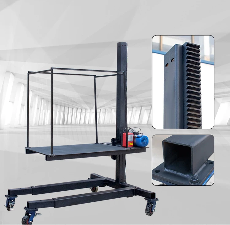 Electric Scaffold Lift 4 Meters - Remote Control Mobility