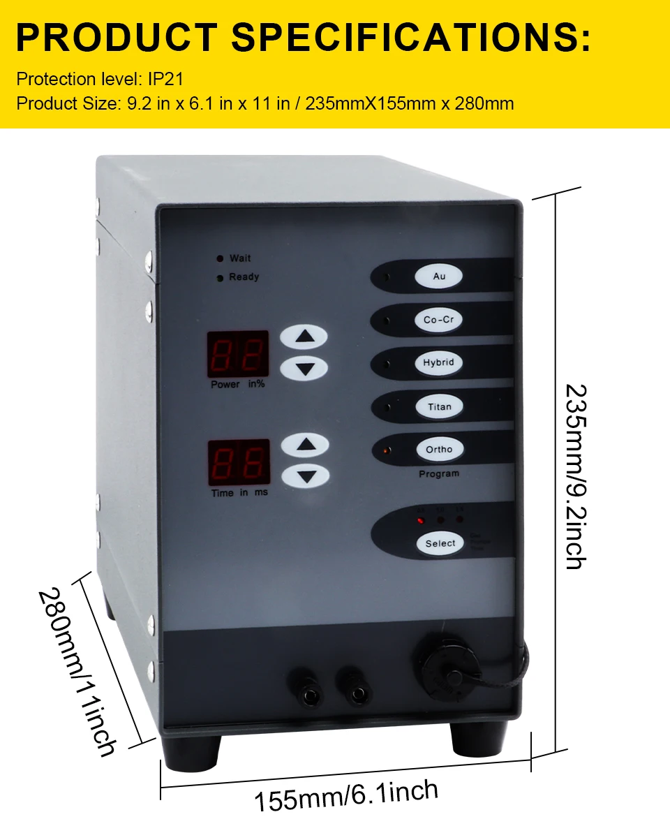 Automatic Spot Welding Machine for Jewelry & Dental Use