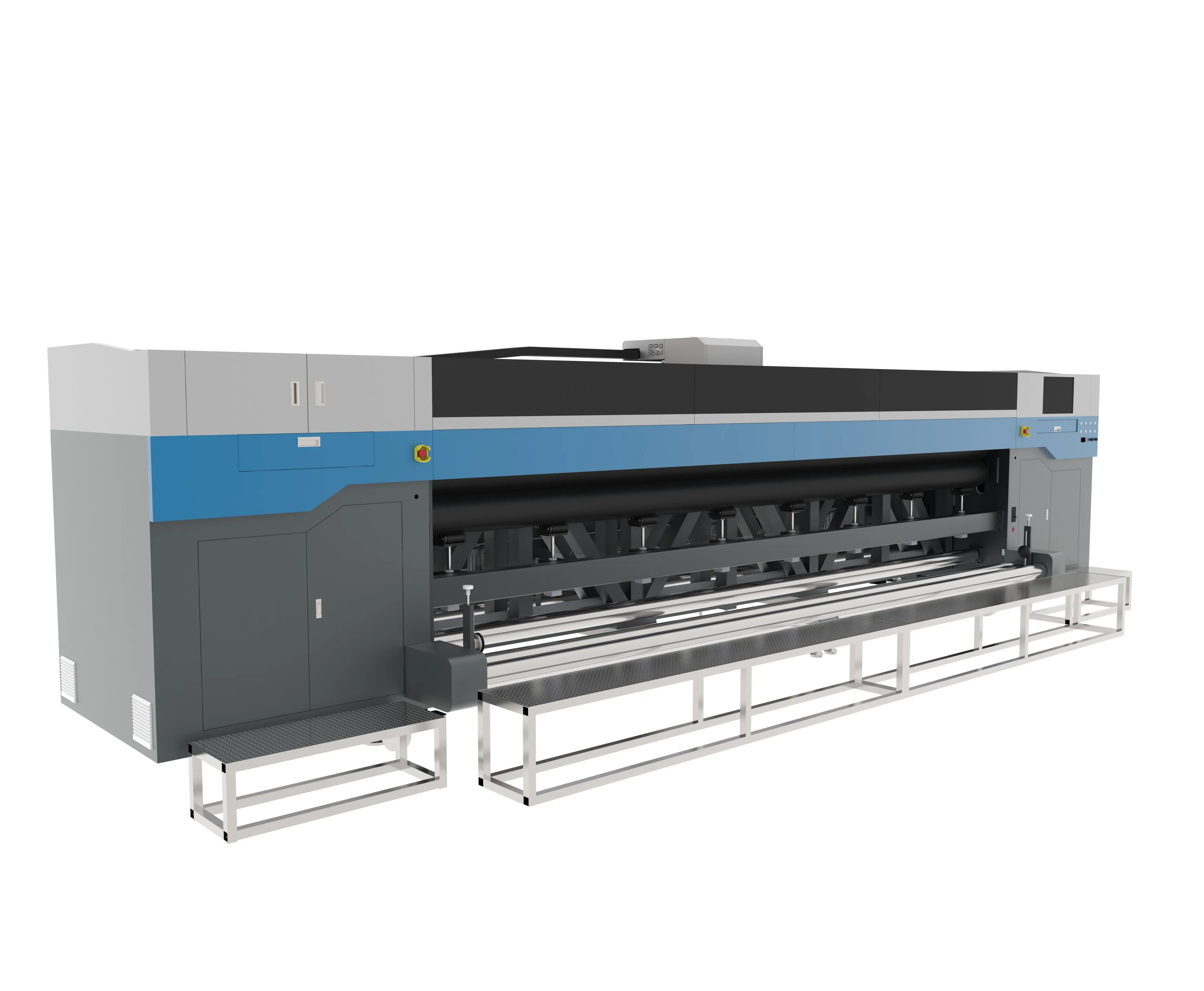 Uv Roll To Roll Printer For Wall Paper 5m Uv Printing For Soft Film ...