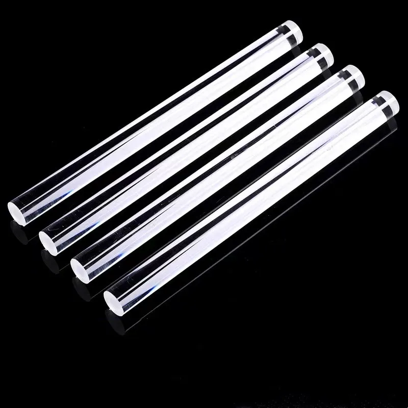 Custom K9/BK7 Optical Glass Quartz Fused Silica Rod Lens