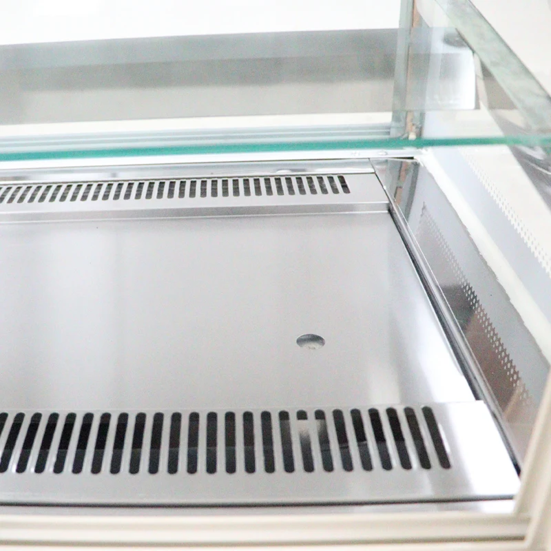 Rectangular Style Counter Top Cake Showcase Air Cooling Mini Cake ...