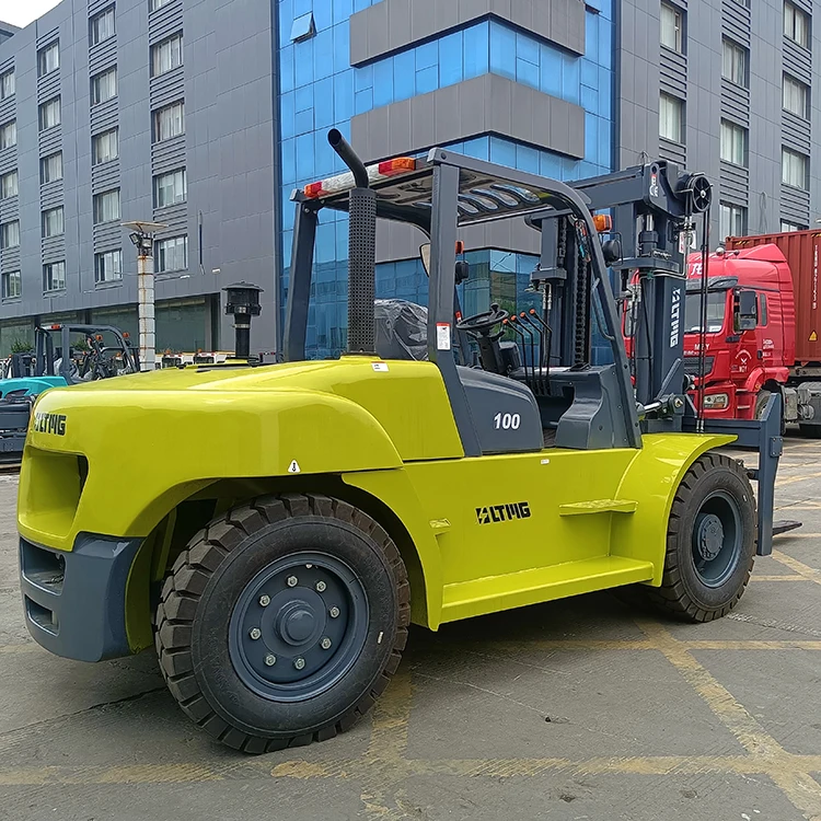 Ltmg Factory Price Montacarga Carretilla Forklift Truck 8ton 10ton Diesel Forklift Big Loading ...