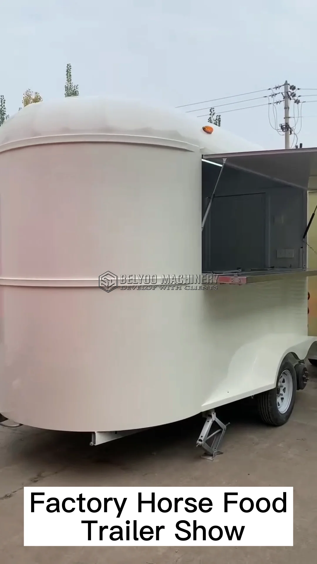 Custom Food Trailers Coffee Truck Vintage Horse Box Trailer Fully ...
