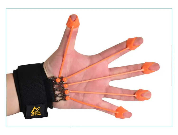 Finger Flexion And Extension Trainer Silica Gel Finger Extensor ...