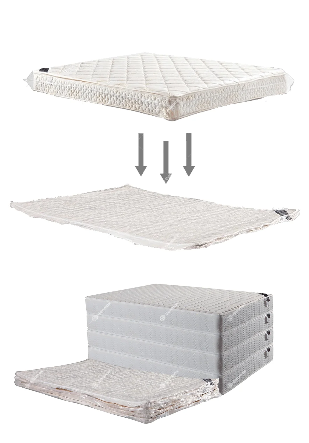 Automatic Mattress Vacuum Machine For Pocket Spring Vacuum Machine ...