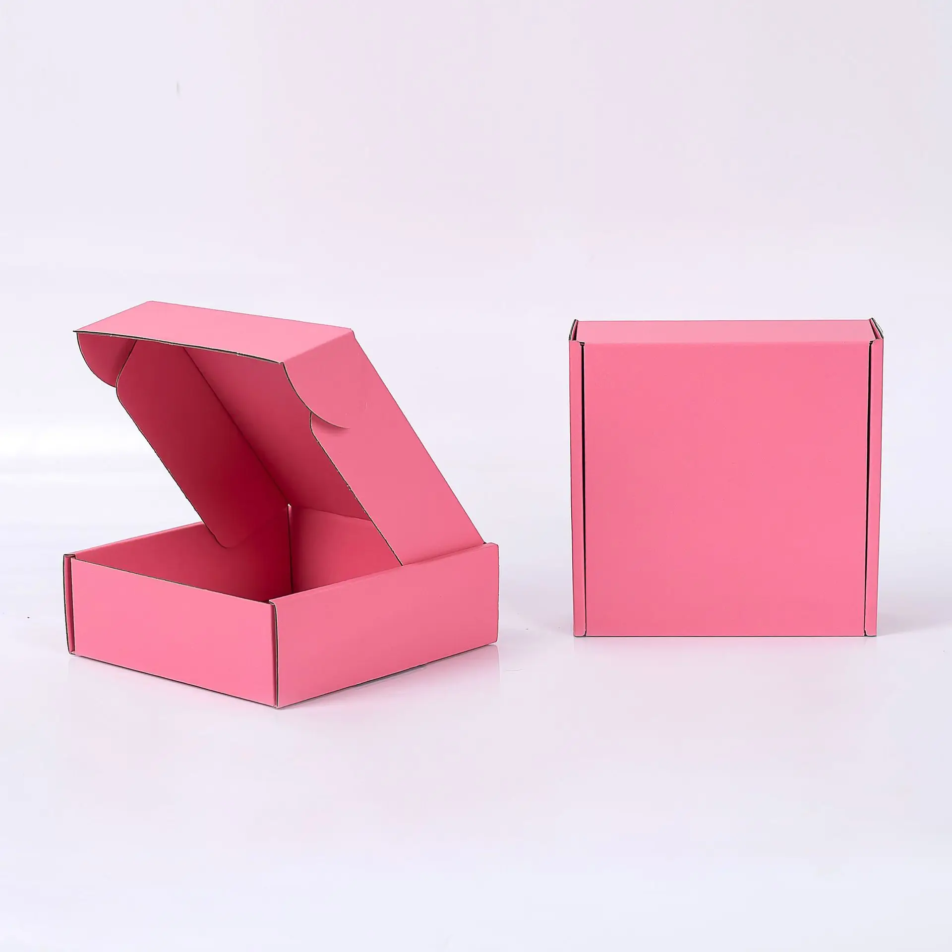 Color Plane Box With Packaging Box Black Pink Corrugated Storage ...
