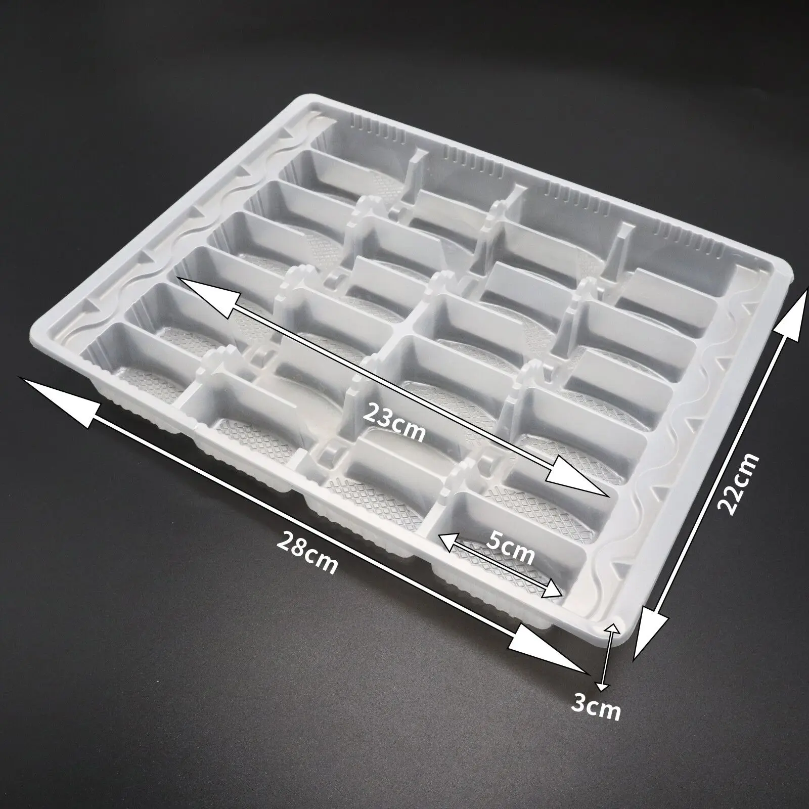 Custom 5 12 18 20 24 Cavity pp Disposable Plastic Dumpling Frozen ...