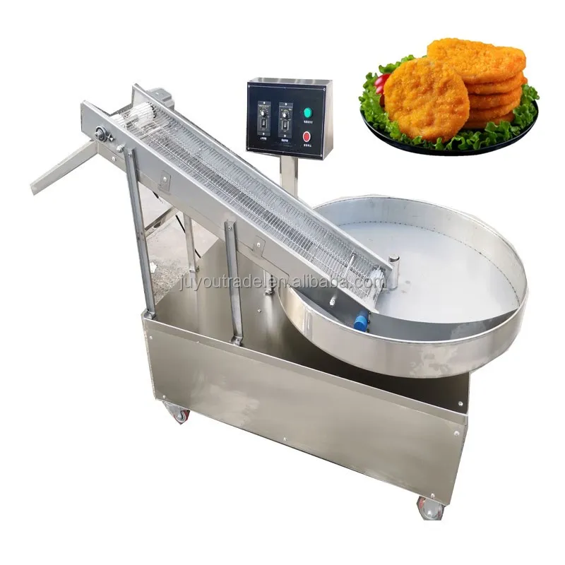 Full Automatic Fried Chicken Breading Machine Bread Crumbs Coating ...