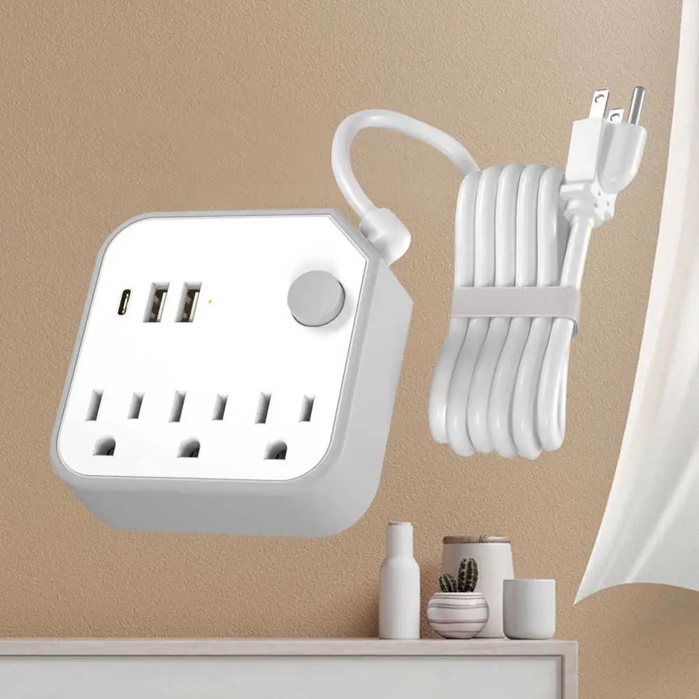 Oswell Surge Power Strip Extension Cord Socket Electrical Outlet ...