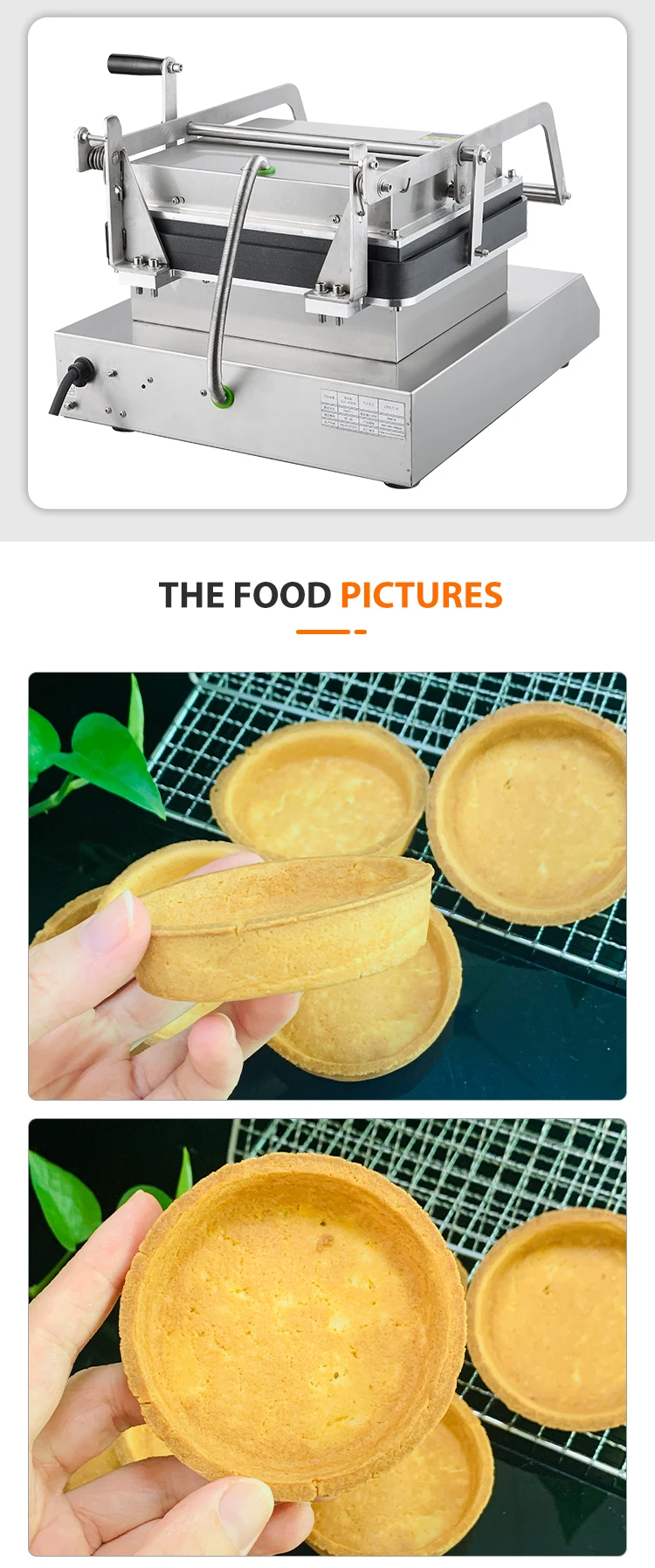 Efficient Tartlets Baking Machine - Easy to Operate
