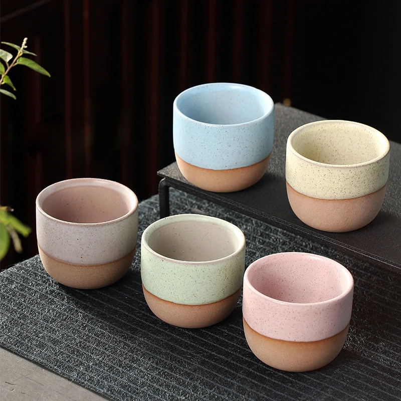 New Hot Sale Japanese Style Ceramic Coffee Mug Cup Coarse Pottery ...