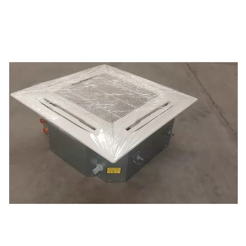 New Fan Coil Units Ac Fcu Ceiling Mounted Cassette Type Chilled Water ...