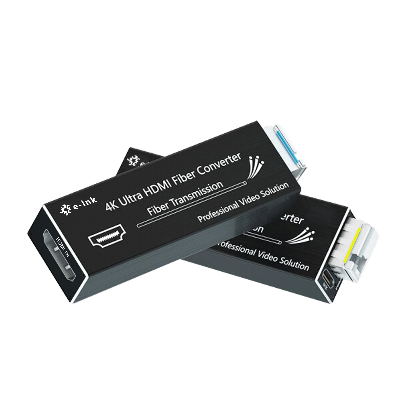 Micro Mini 4K HDMI Fiber Extender - Plug & Play Solution