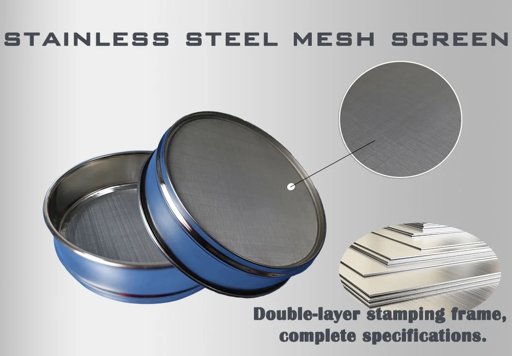 Industrial Sugar / Salt Astm 200 Laboratory Sieve Shaker For Wet And ...