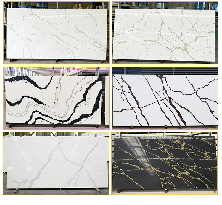 Artificial Quartz Slabs Countertops Slab Artificial Stone Table Tops ...