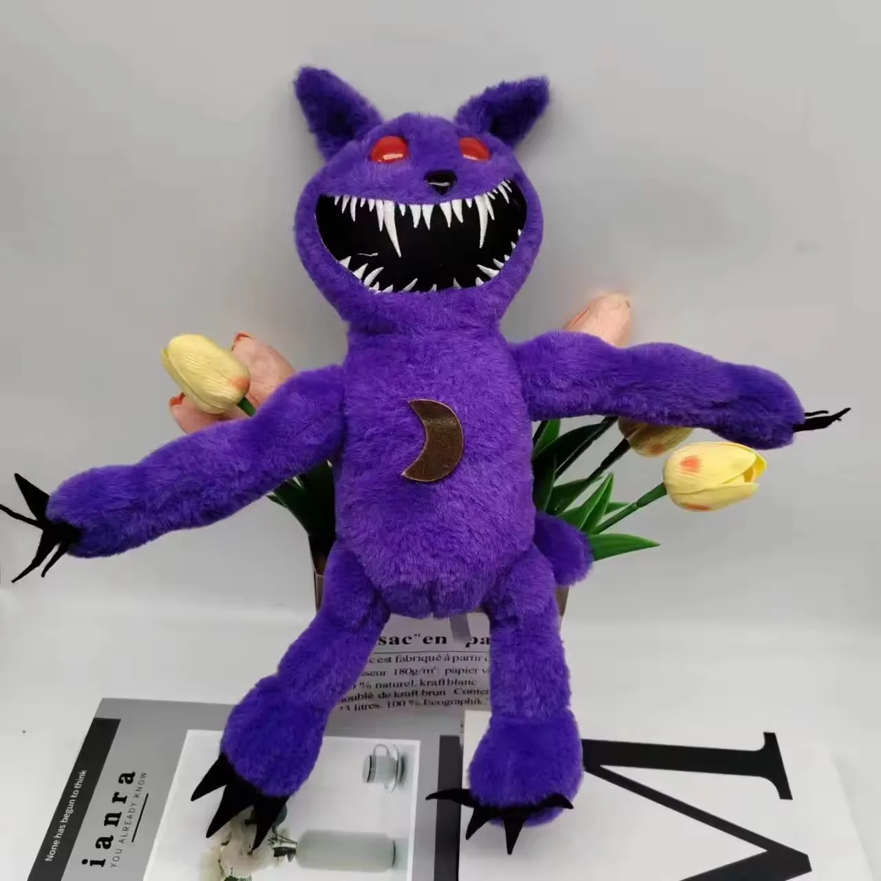 Al New Arrival Monster Catnap Plush Toy Funny Smiling Critters Horror ...