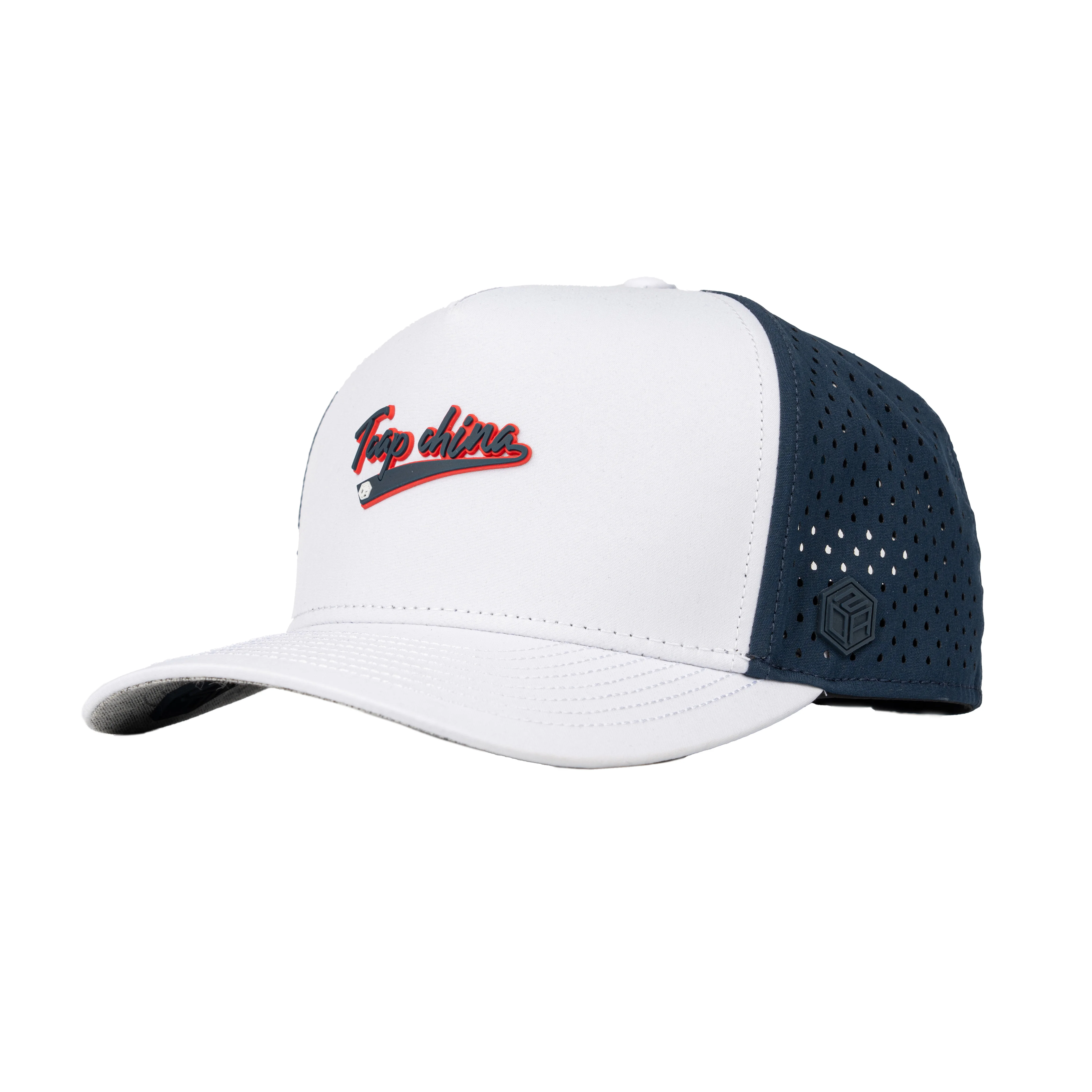 TCAP China Custom 5 Panel Curved Brim Waterproof Sport Rubber Patch ...