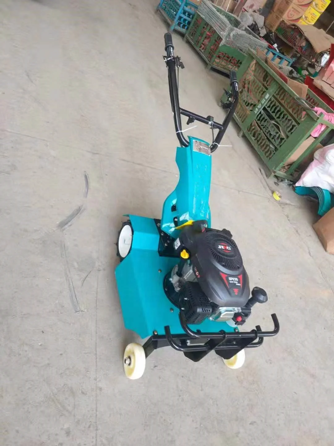 2 Wheels Portable Lawn Mowers 20inch Grass Cutting Machine Hand-pushed ...