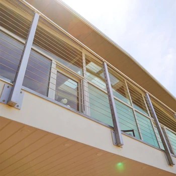 Exterior Deck Wire Railing Rope Railing Cost Stainless Steel Cable ...