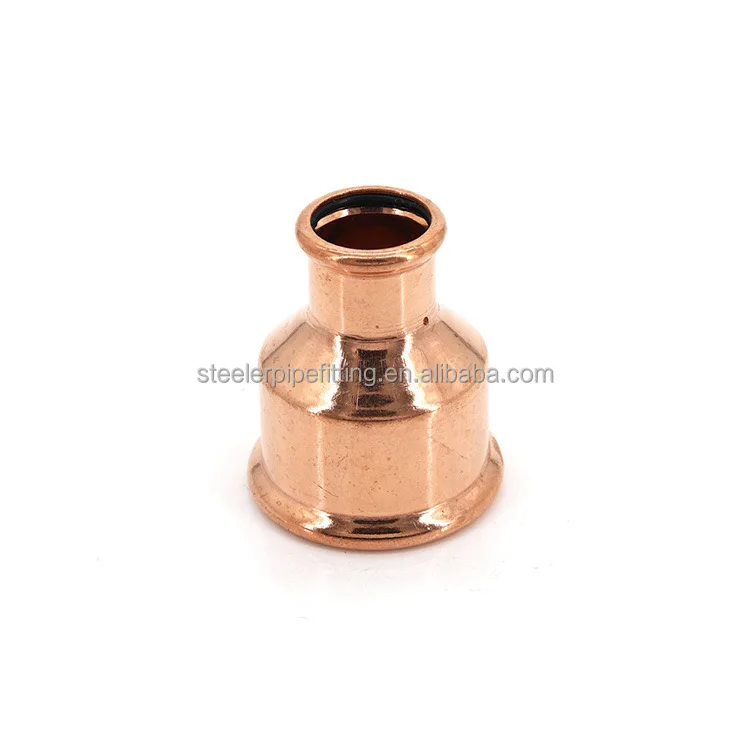 Press Fitting Copper Sanitary Reducer Straight Through Pipe - Buy ...