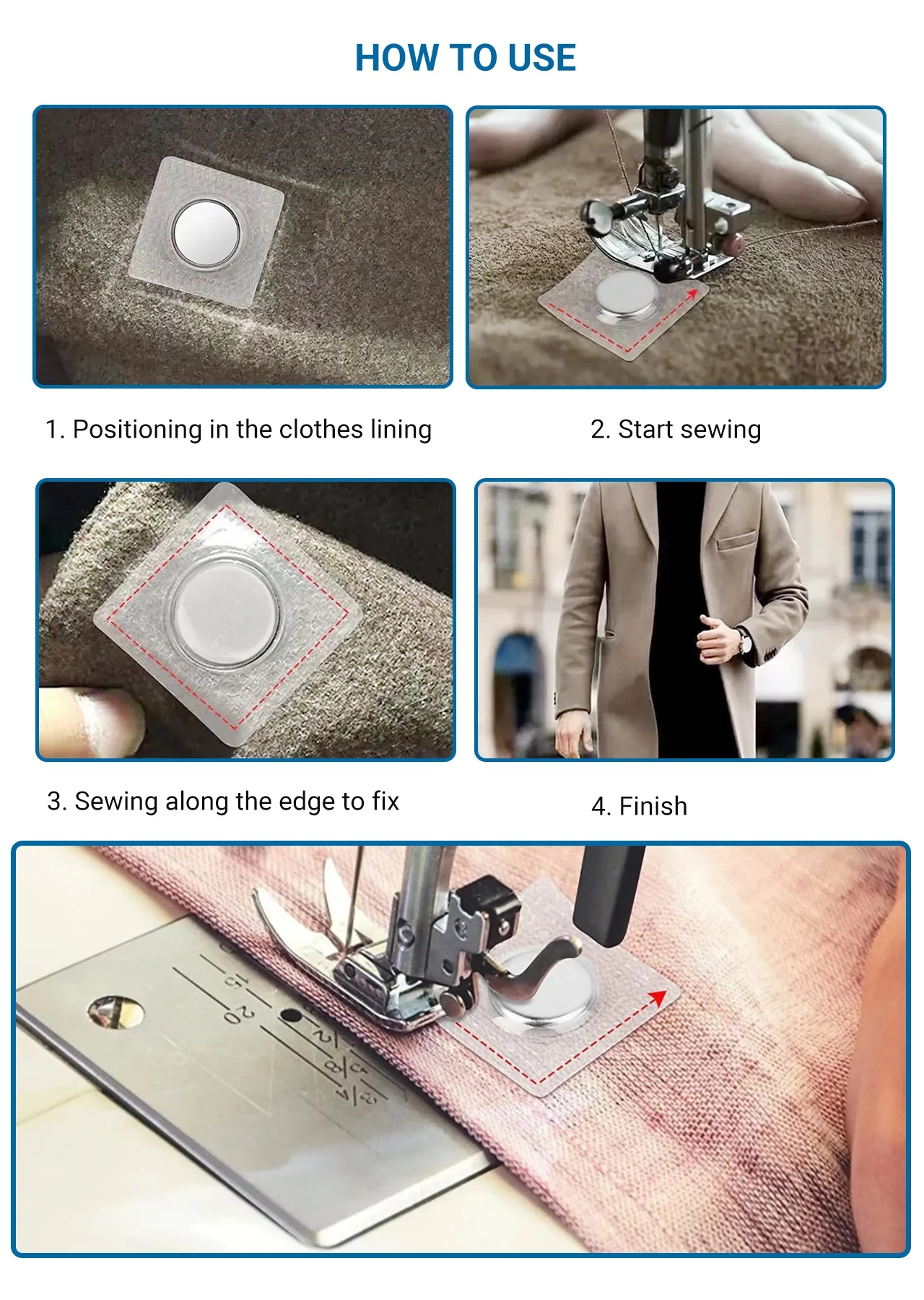 Custom 10mm 15mm 18mm 20mm Invisible PVC TPU NdFeB Waterproof Hidden ...