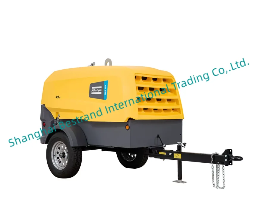Atlas Copco Diesel Engine Portable Air Compressor Xats 88 Kd - Buy ...
