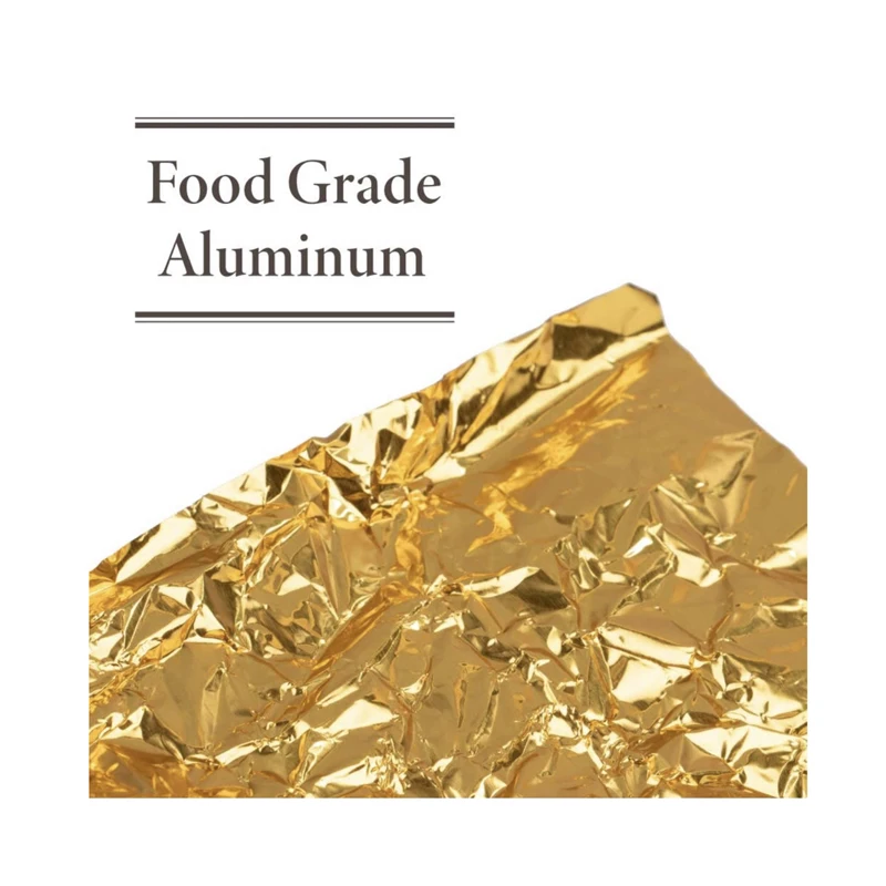 Gold aluminum foil store