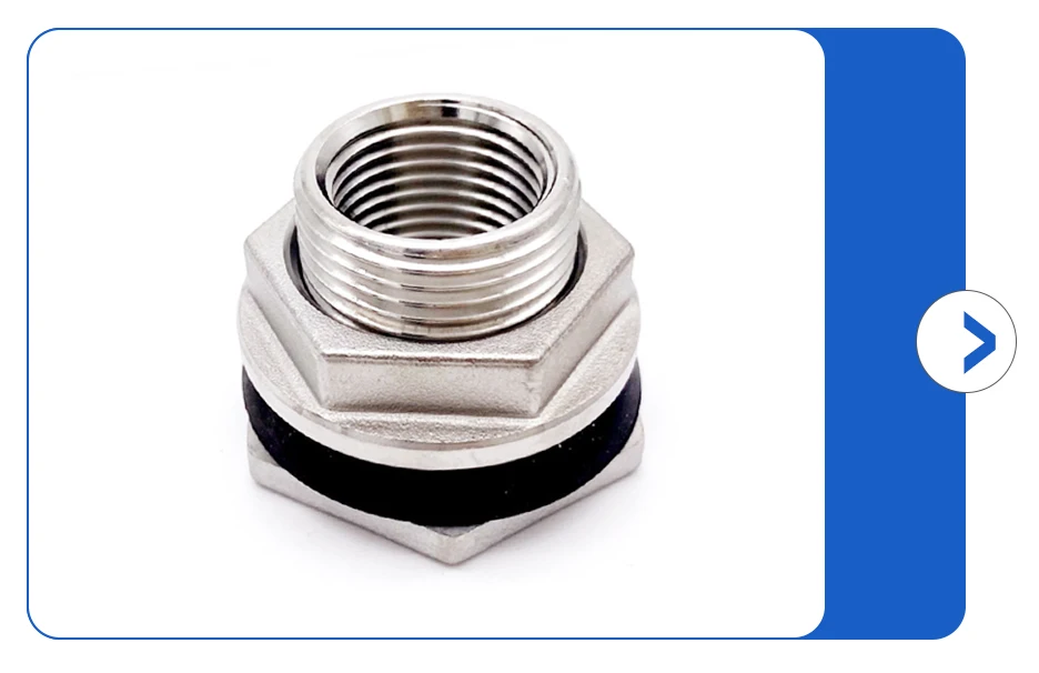 304 Stainless Steel Water Tank Connector Equal Head Outer Wire Bucket ...