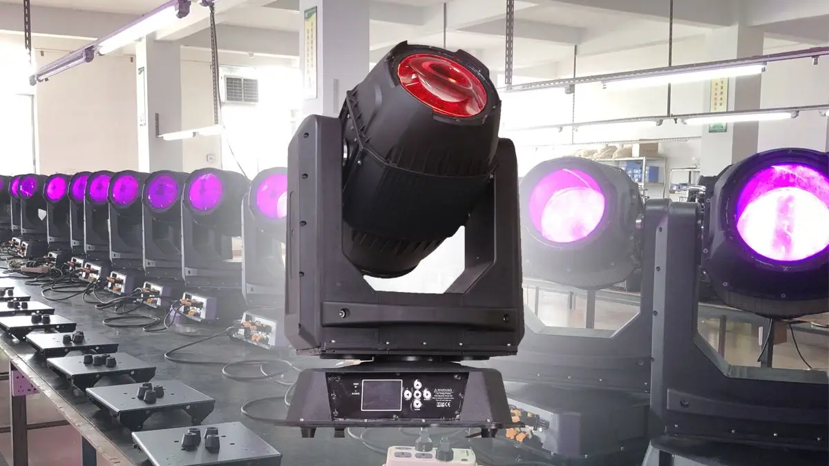 Full Color LED Winch Kinetic Lifting Football Disco Light