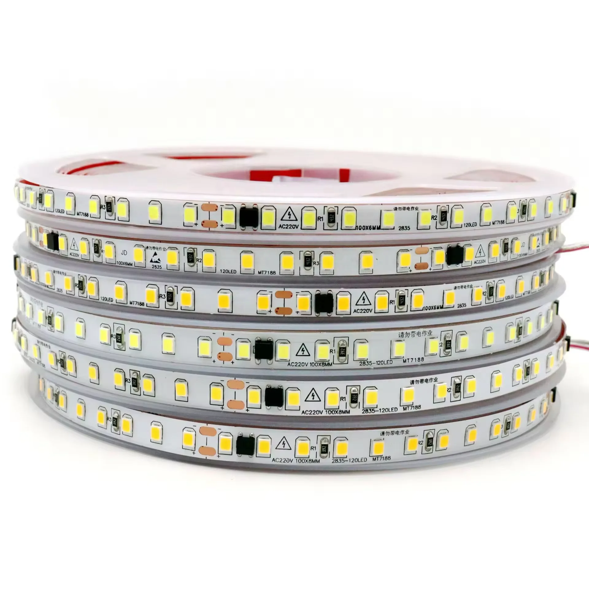 Flexible High Voltage Led Strip 230v 220v Ac Led Light Strip Warm White ...