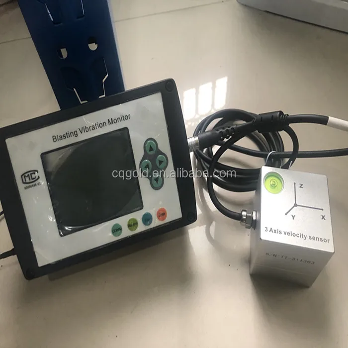 Portable Ground Vibration Monitoring Equipment - 3channels