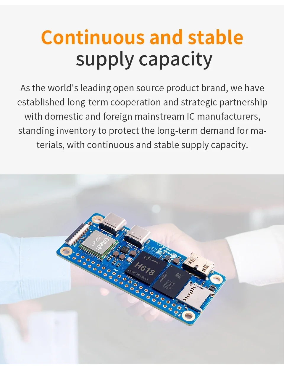 Orange Pi Zero 2 W 1G+Expansion Board,DDR4 Allwinner H618 Orange Pi ...