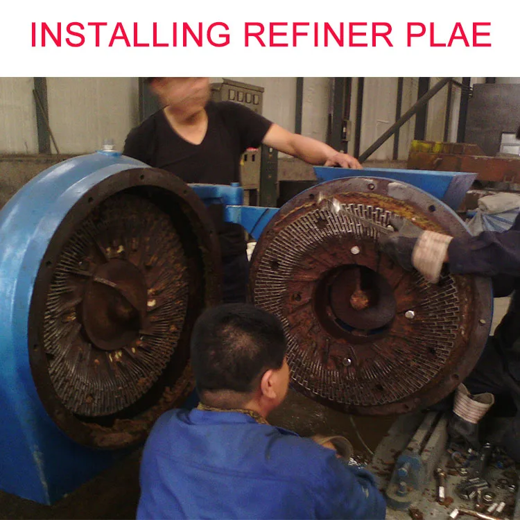 Mechanical Bamboo Wood Reed Paper Pulp Making High Consistency Refiner ...