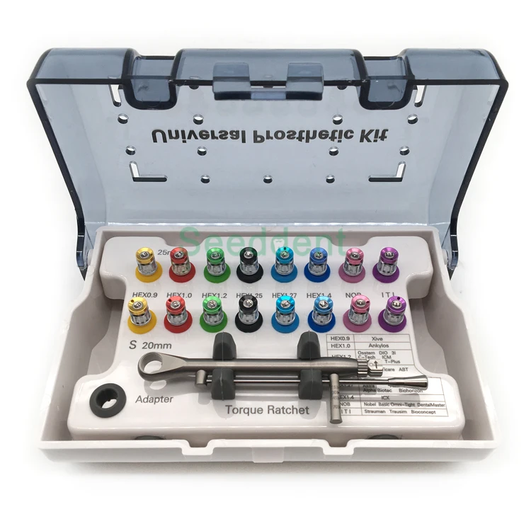 Hand Use Universal Dental Implant System Prosthetic Kit