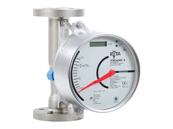 Yokogawa Rakd Metal Variable Area Meter Float Flowmeter Used For ...