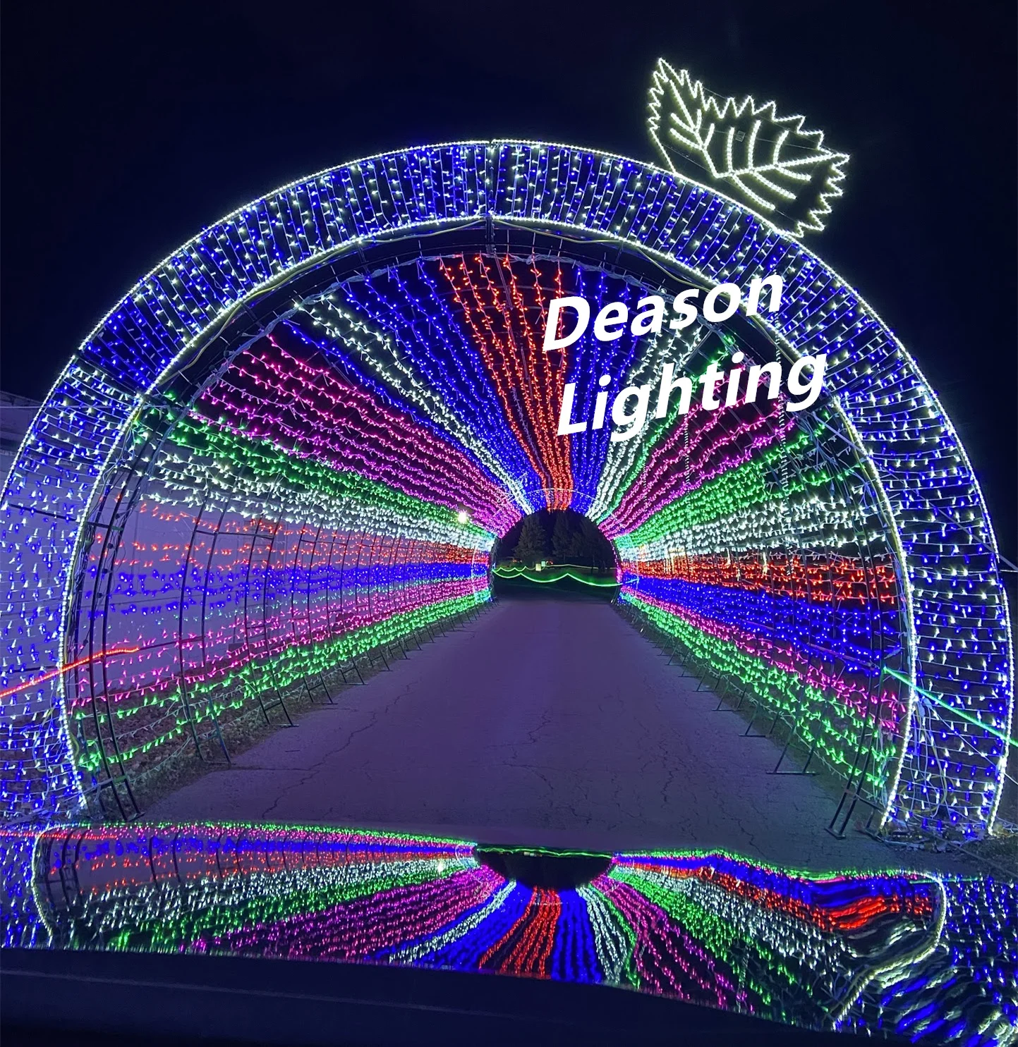 Deasonlighting LED Tunnel Christmas Archway Lights - Easy Install