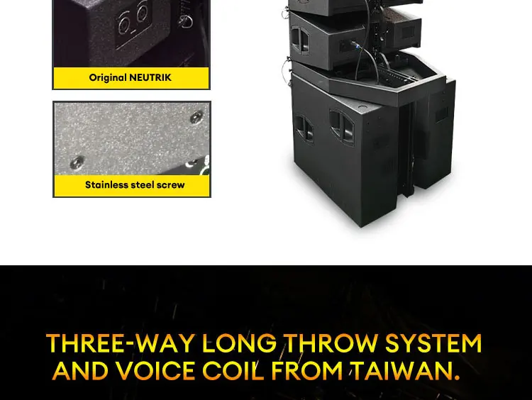 V8 Speaker Box Coaxial Line Array Ativo Attivo - Buy Line Array Ativo ...