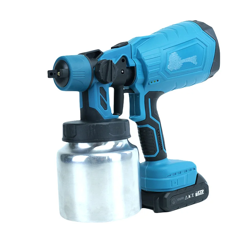 Portable Electric Spray Gun Painting Compressor Machine Cordless Paint ...