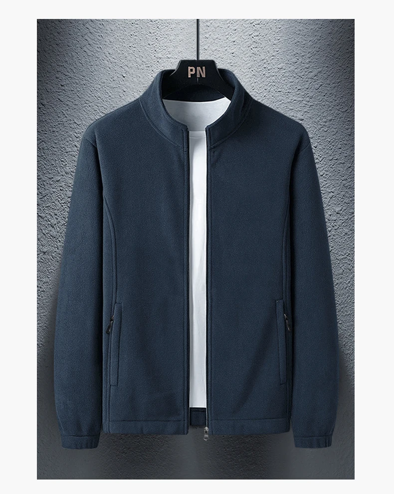 Men's Fleece Jacket - Custom Tech Micro Polar Fleece